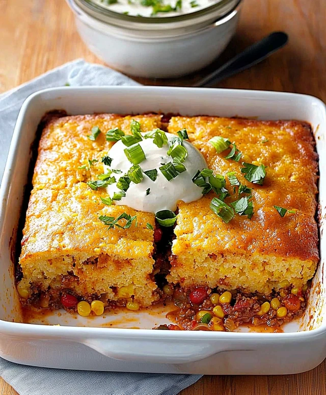 Chili Cornbread Casserole: A Delicious and Easy Recipe for Comfort Food Lovers - Homecook Maria