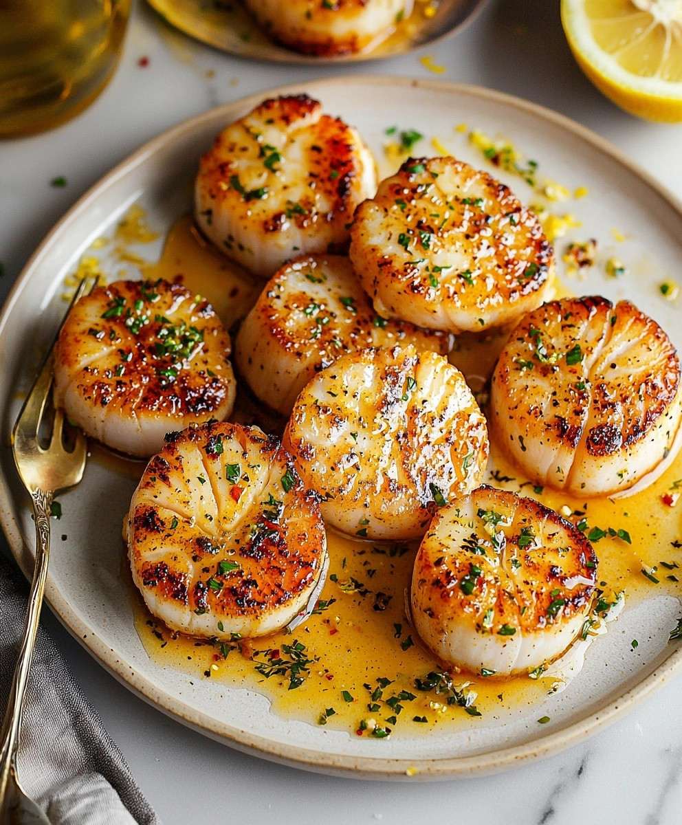 Lemon Butter Scallops Dish: A Delicious Recipe for Seafood Lovers ...