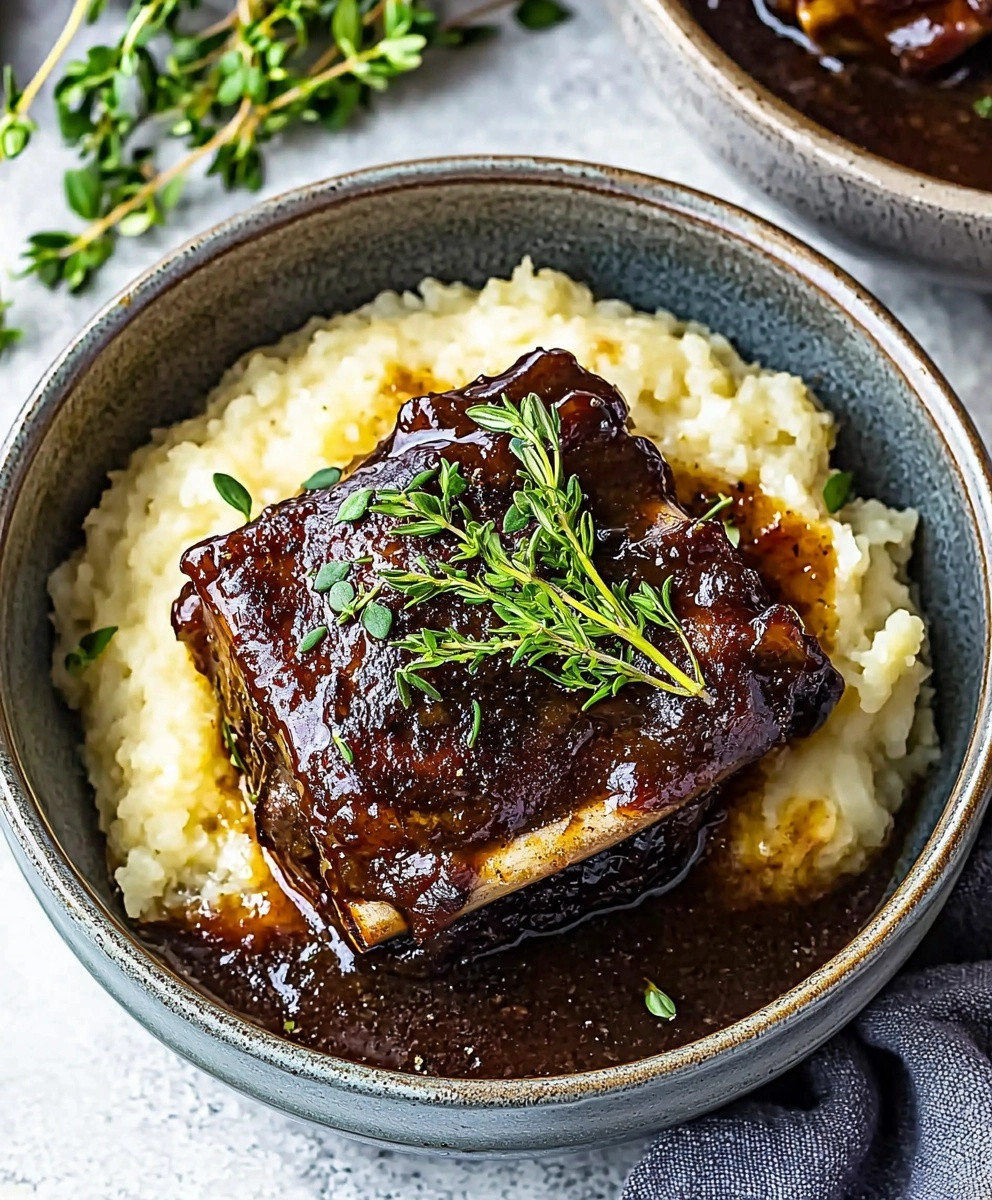 Red Wine Braised Short Ribs: A Delicious Recipe for Tender, Flavorful ...