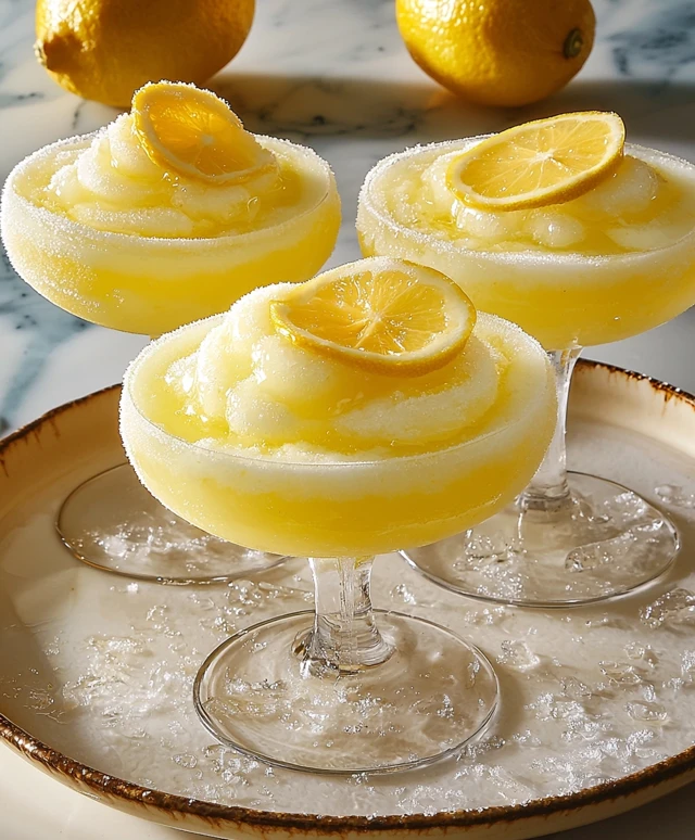 Frozen Limoncello Cocktail: Refreshing Recipe for a Perfect Summer ...